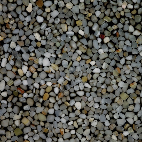 Made of eco resin and river stone, real pebbles inside