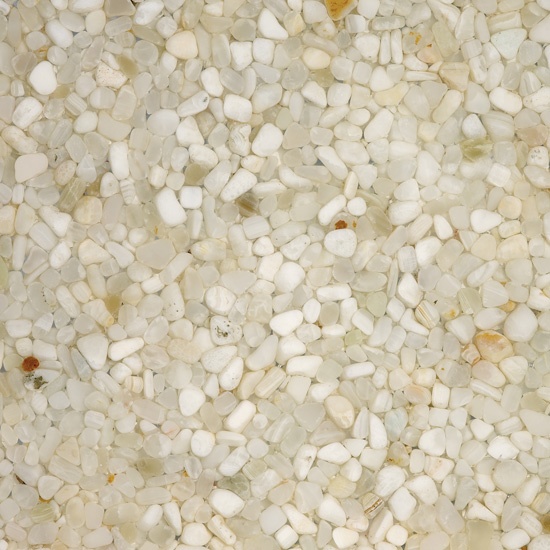 Resin white pebble stone panel, translucent design for counter top